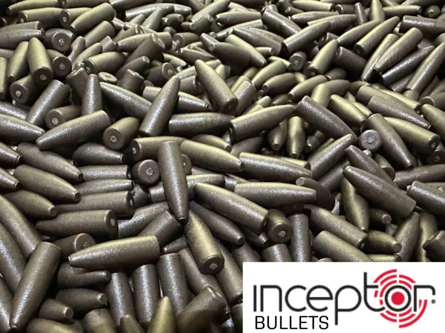 Inceptor 22 Cal (.224") 35gr SRR Frangible Bullets - Raven Rocks Precision