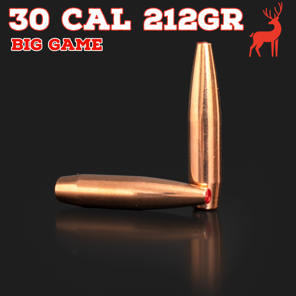 30 Cal (.308") 212gr Bullets - Big Game (seconds) - 250 ct - Raven ...