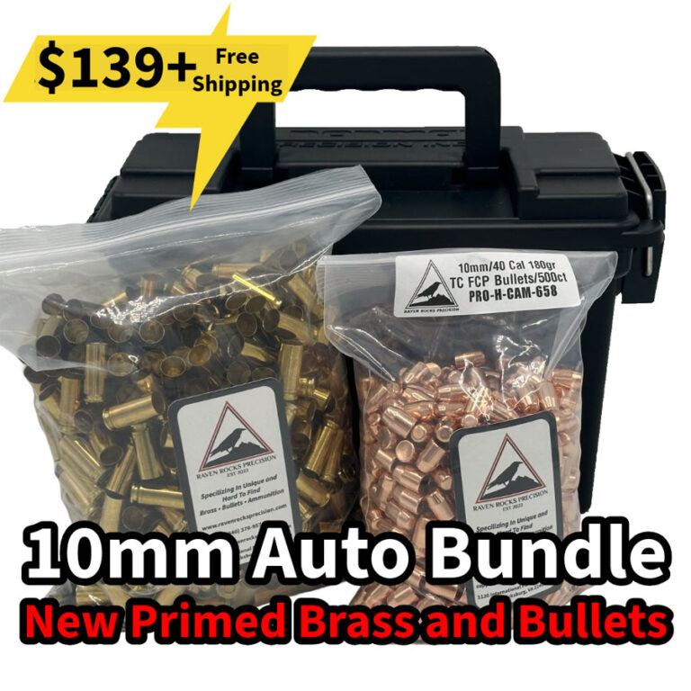 Reloading Supply Bundles – Brass, Bullets, and Primers | Raven Rocks ...