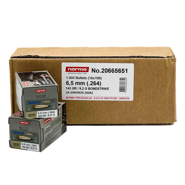 Norma Bondstrike Bullets | Reloading Supplies | Raven Rocks Precision