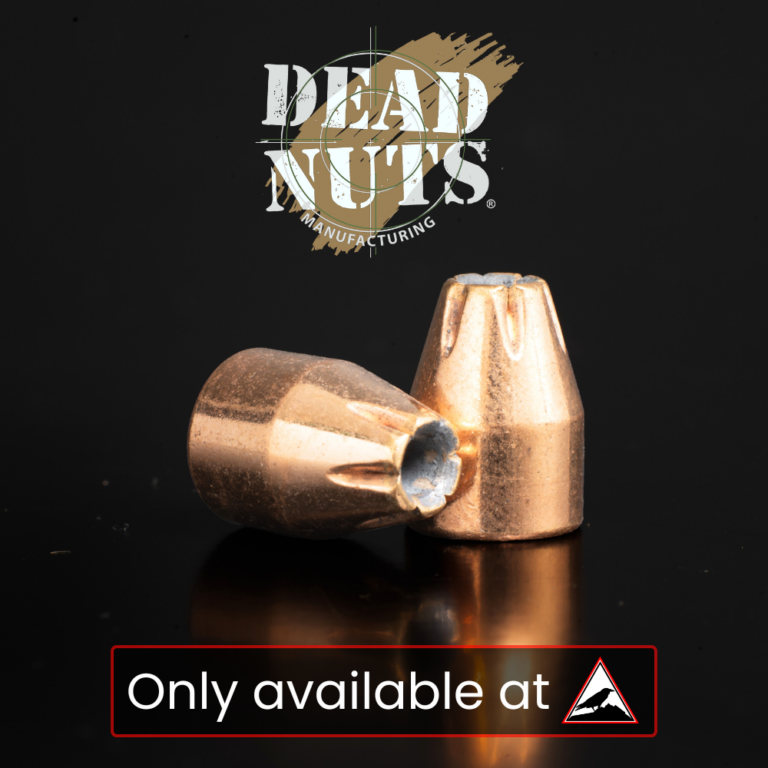Dead Nuts 380 Auto (.355") 100gr JHP Bullets - Raven Rocks Precision