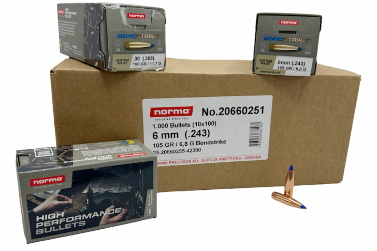 Norma Bondstrike Bullets | Reloading Supplies | Raven Rocks Precision