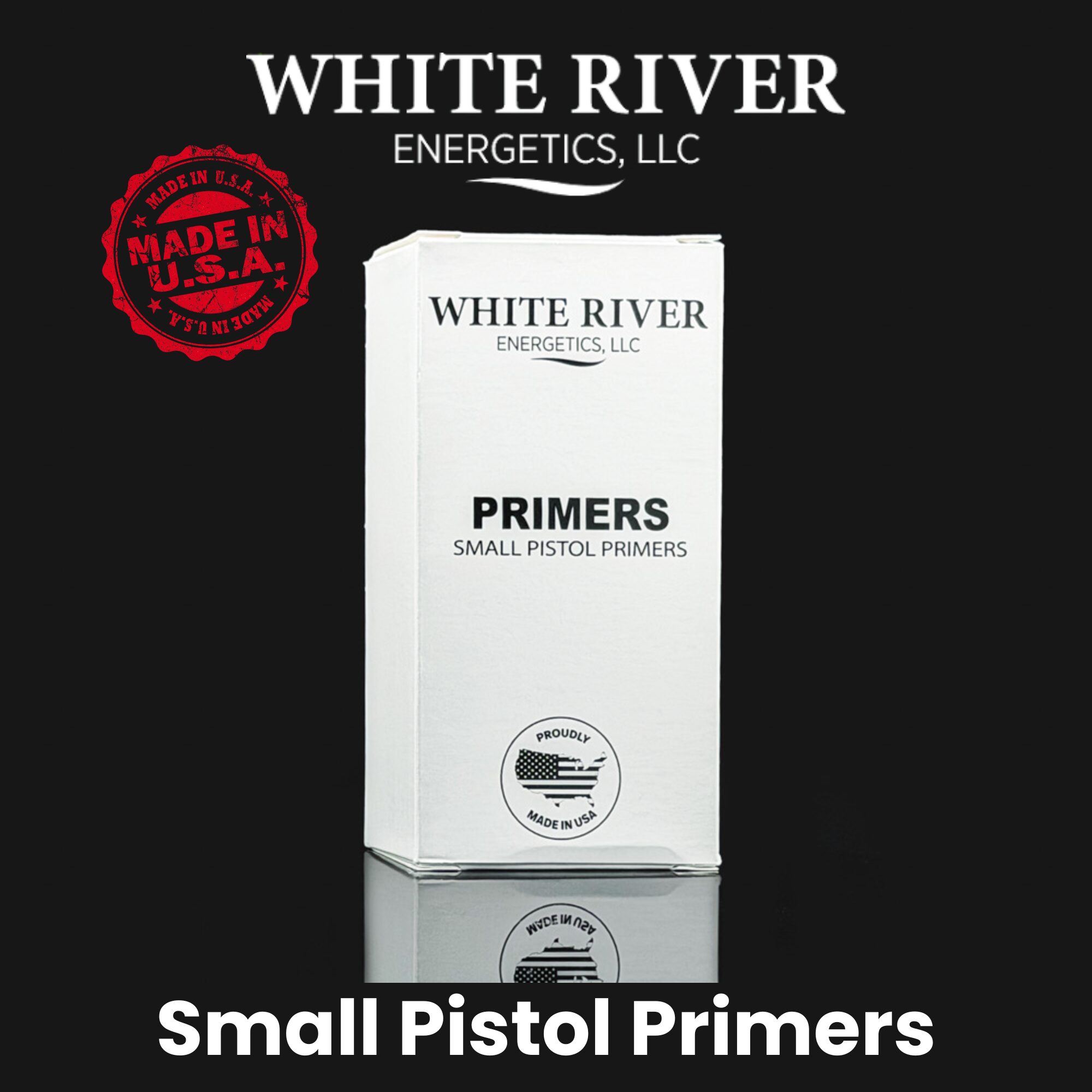 WRE Small Pistol Primers (Free Shipping & HAZMAT) - Raven Rocks Precision