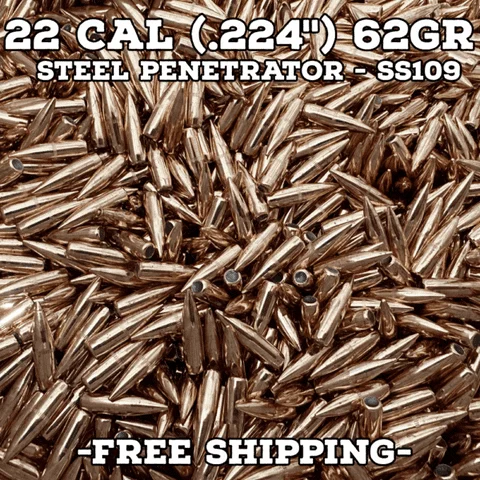 22 caliber bullets for reloading